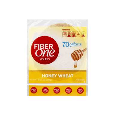 High-Fiber Wraps & Thin Rolls - 90 or less - Fiber One